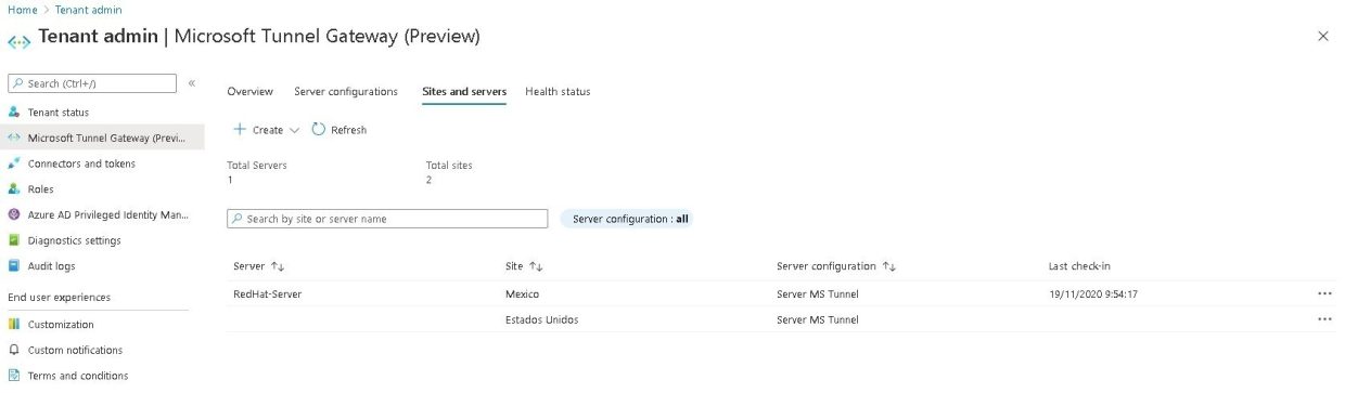 Guía de Implementación de Microsoft Tunnel - Deployment MX