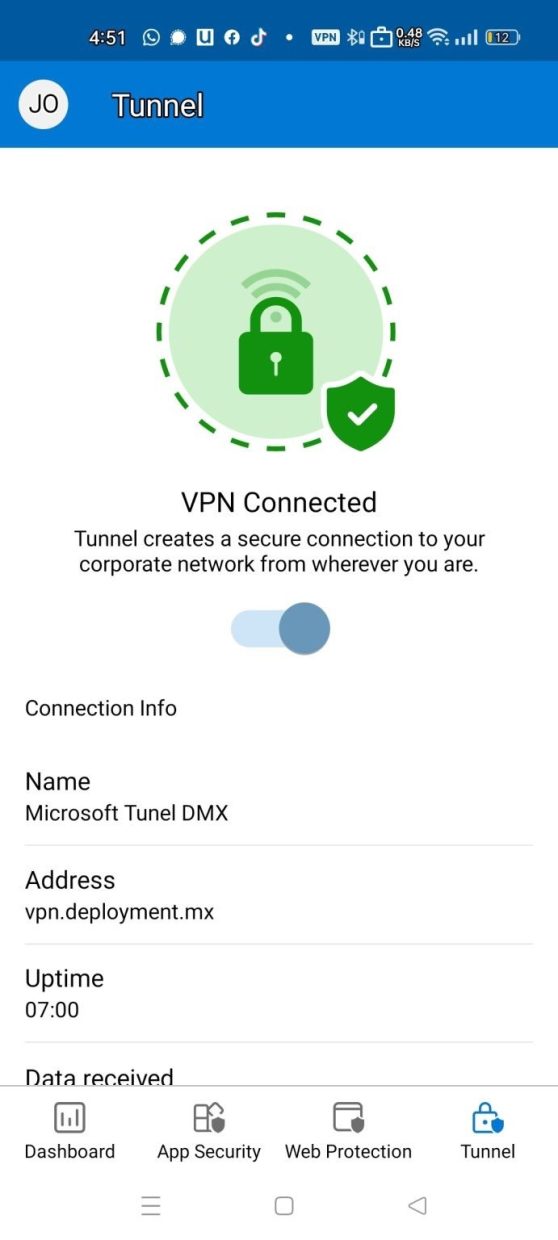Microsoft Tunnel - Configuración Básica - Deployment MX